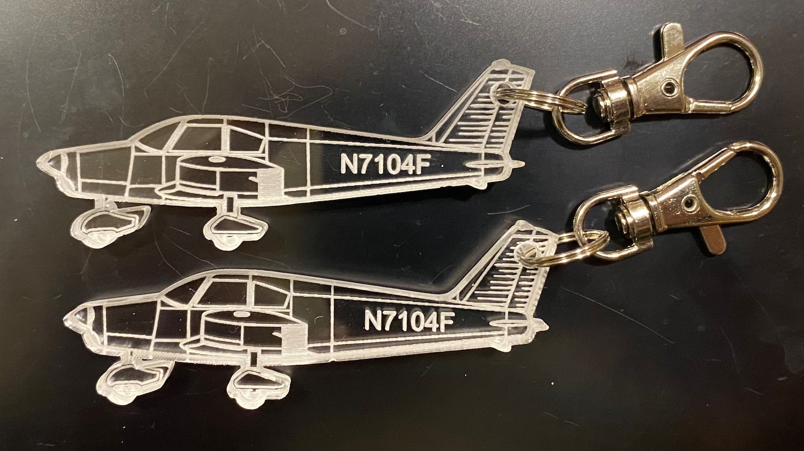 2x Cessna, Piper, Vans, Aircraft Custom Keychain, Pilot, Airplane ...