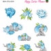 Baby Elephant Planner Stickers - Etsy