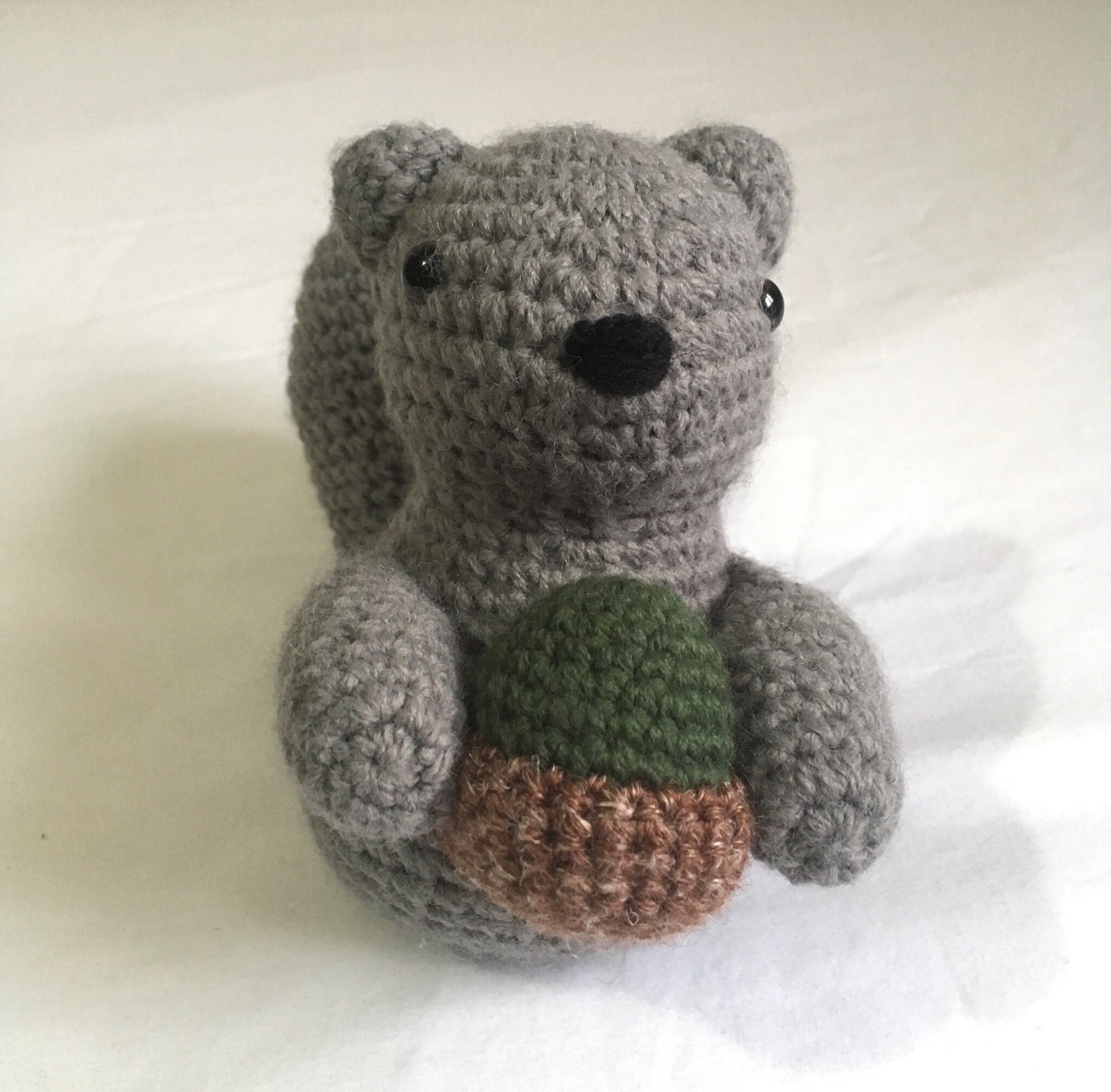 Squirrel Crochet Pattern US and UK Terms - Etsy