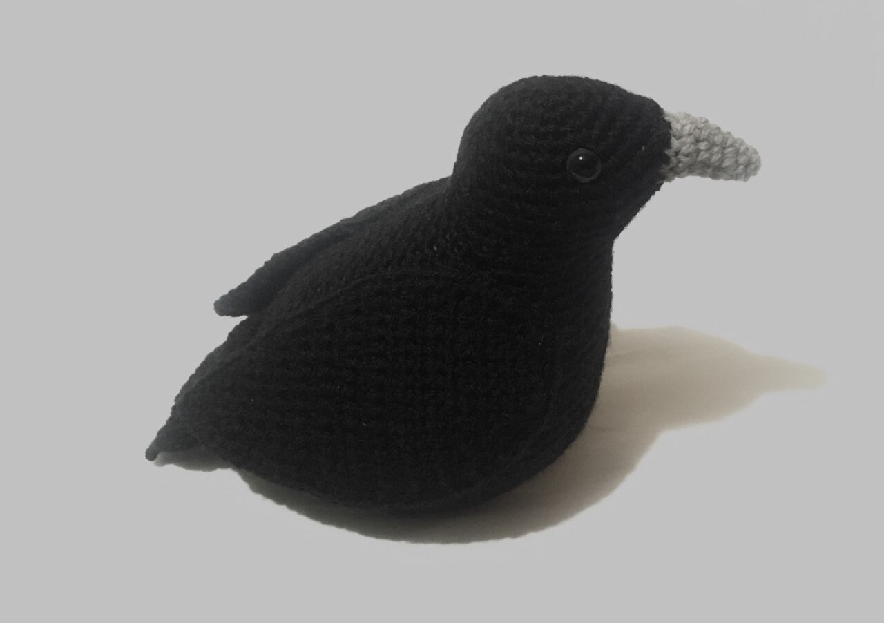 Raven Crochet Pattern US and UK Terms - Etsy