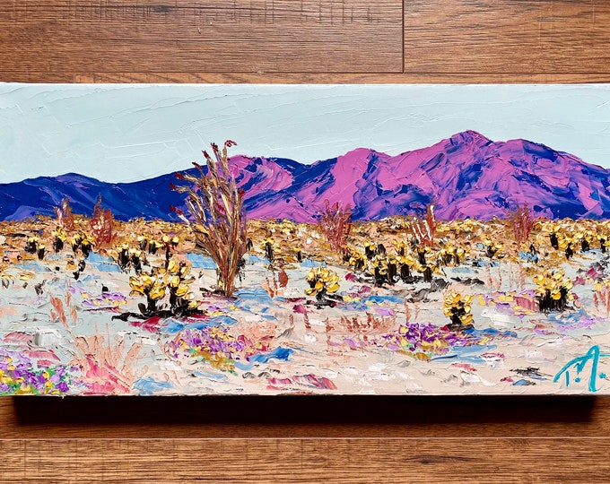 Violet Views - Original Oil Painting - Etsy