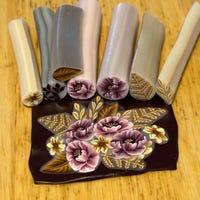 Bunny Rabbit Polymer Clay Cane Kit, Set of 3 Canes (31dd) Example ...