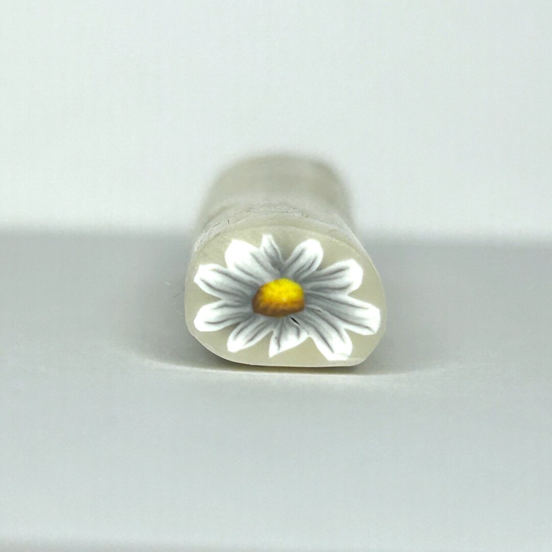Unbaked Polymer Clay Daisy Cane in Translucent - Etsy