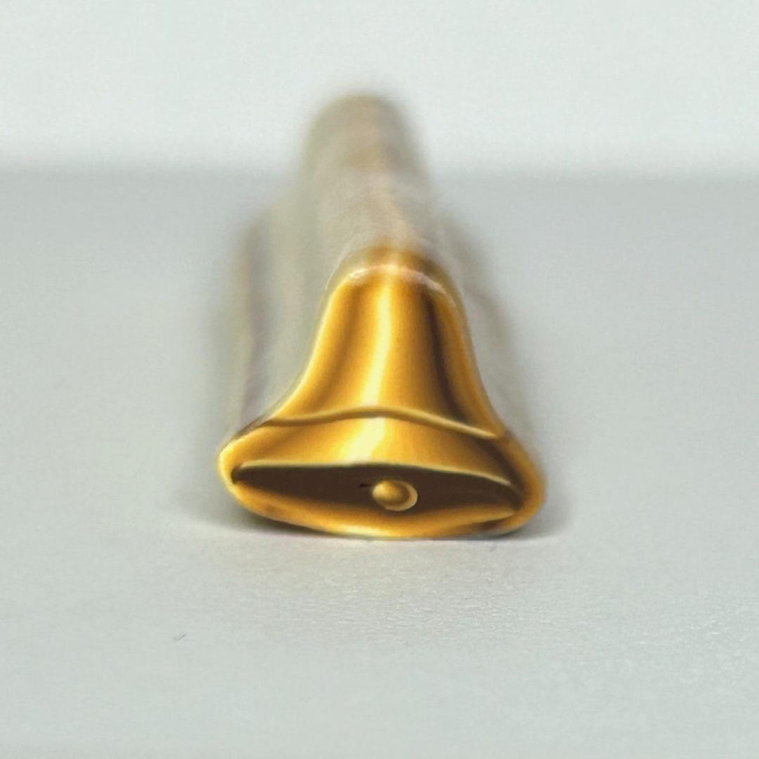 Raw Polymer Clay Christmas Bell Cane - Etsy