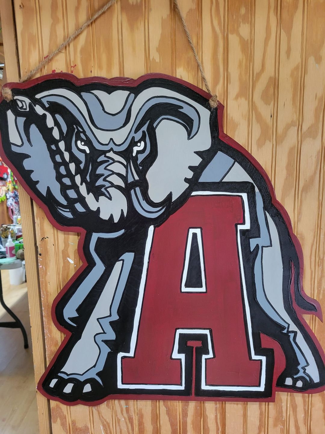 Alabama Crimson Tide Elephant, Roll Tide - Etsy