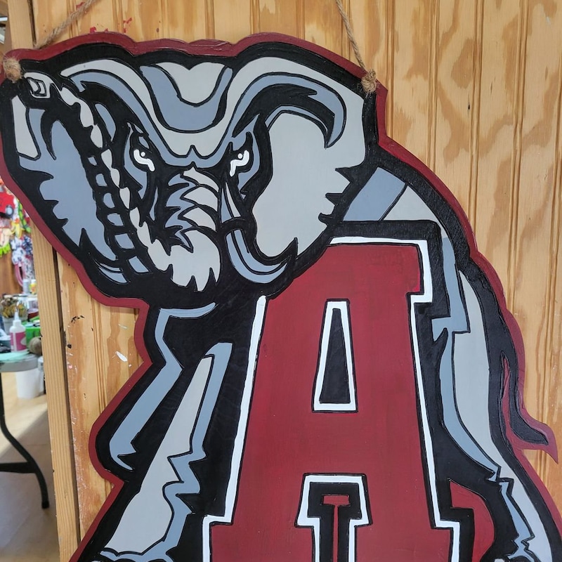 Alabama Crimson Tide Svg - Etsy