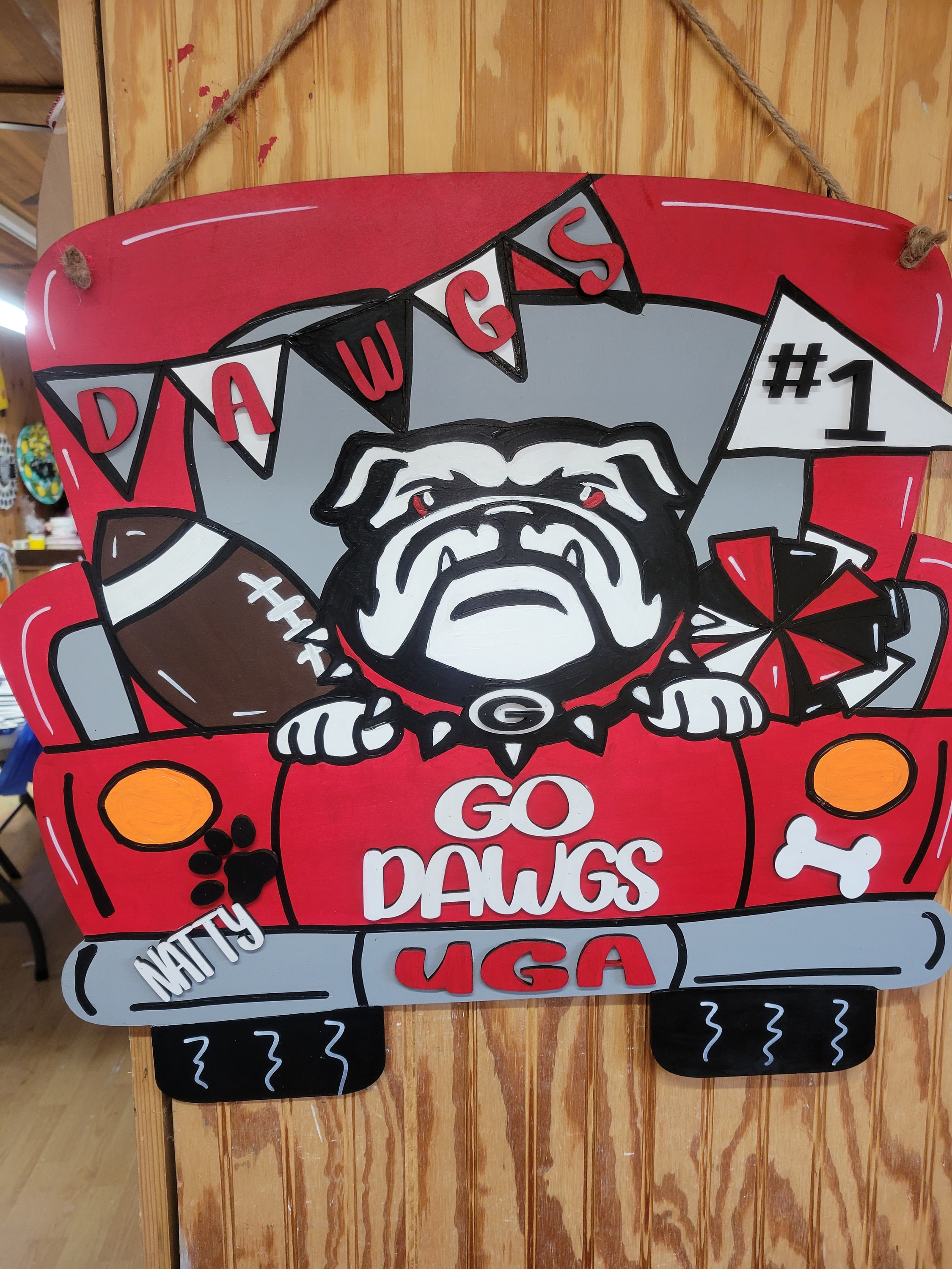 22" Football Truck - Etsy