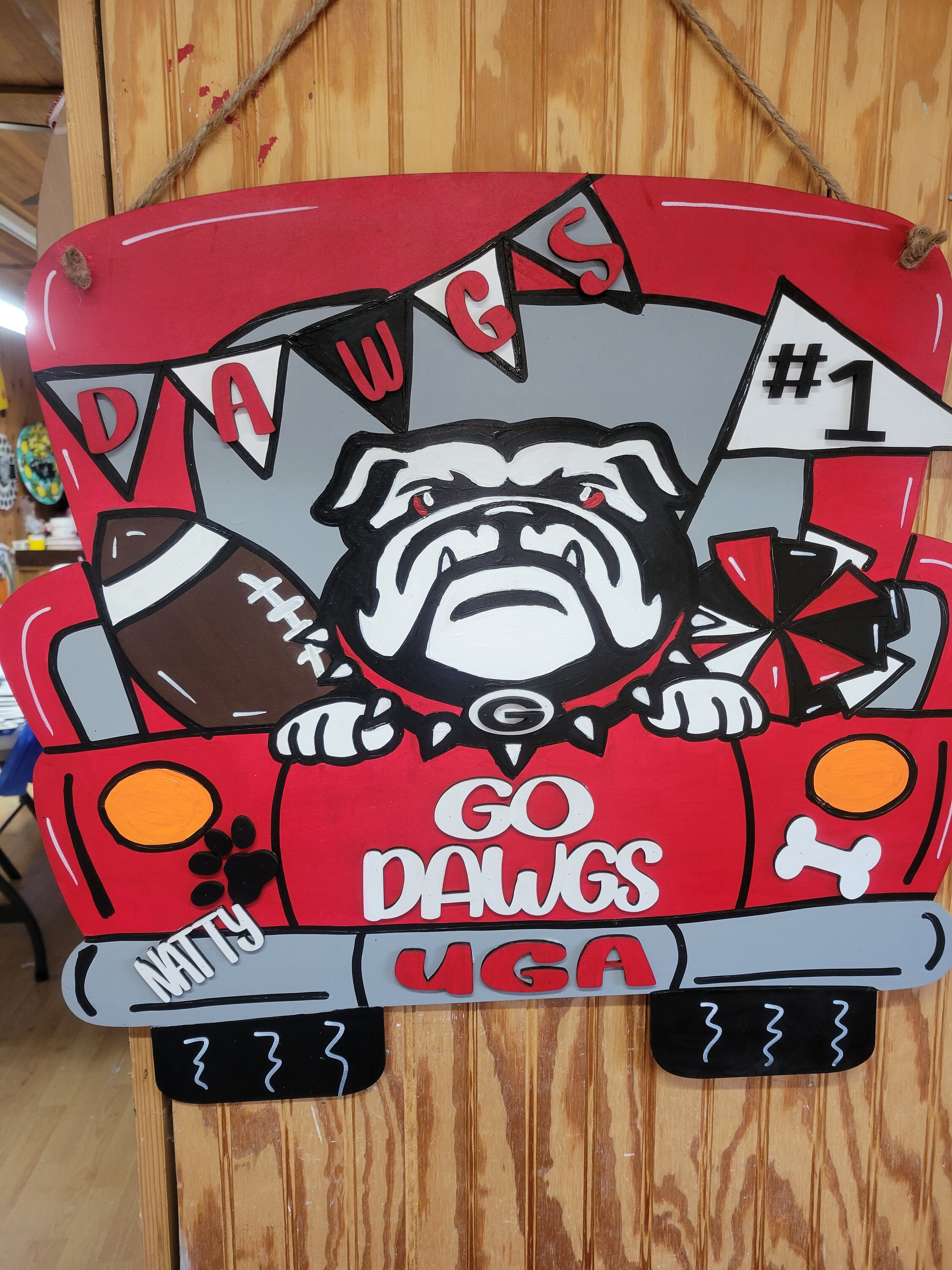 22 Georgia Bulldogs Football Truck - Etsy