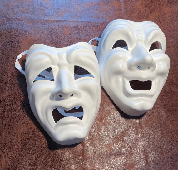 Greek Comedy And Tragedy Masks