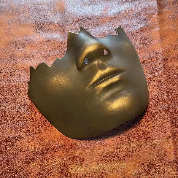 Black and Gold Mask - Etsy