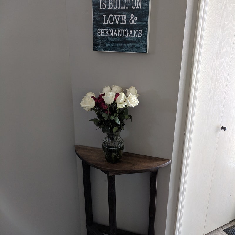 Demilune Table - Etsy