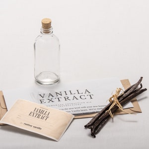 Homemade Vanilla Extract Kit | Native Vanilla - Etsy