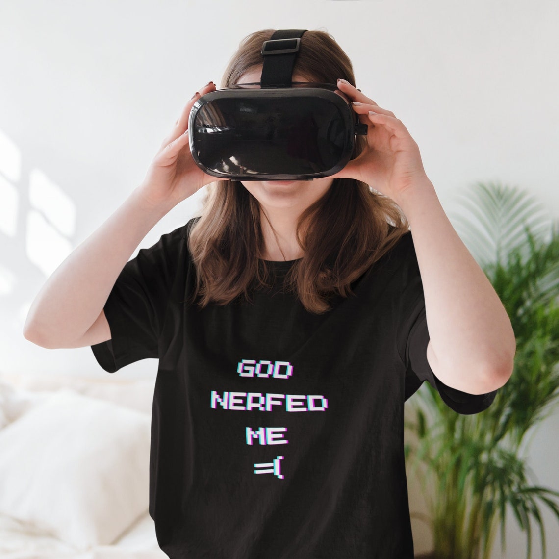 God Nerfed Me T-shirt - Etsy