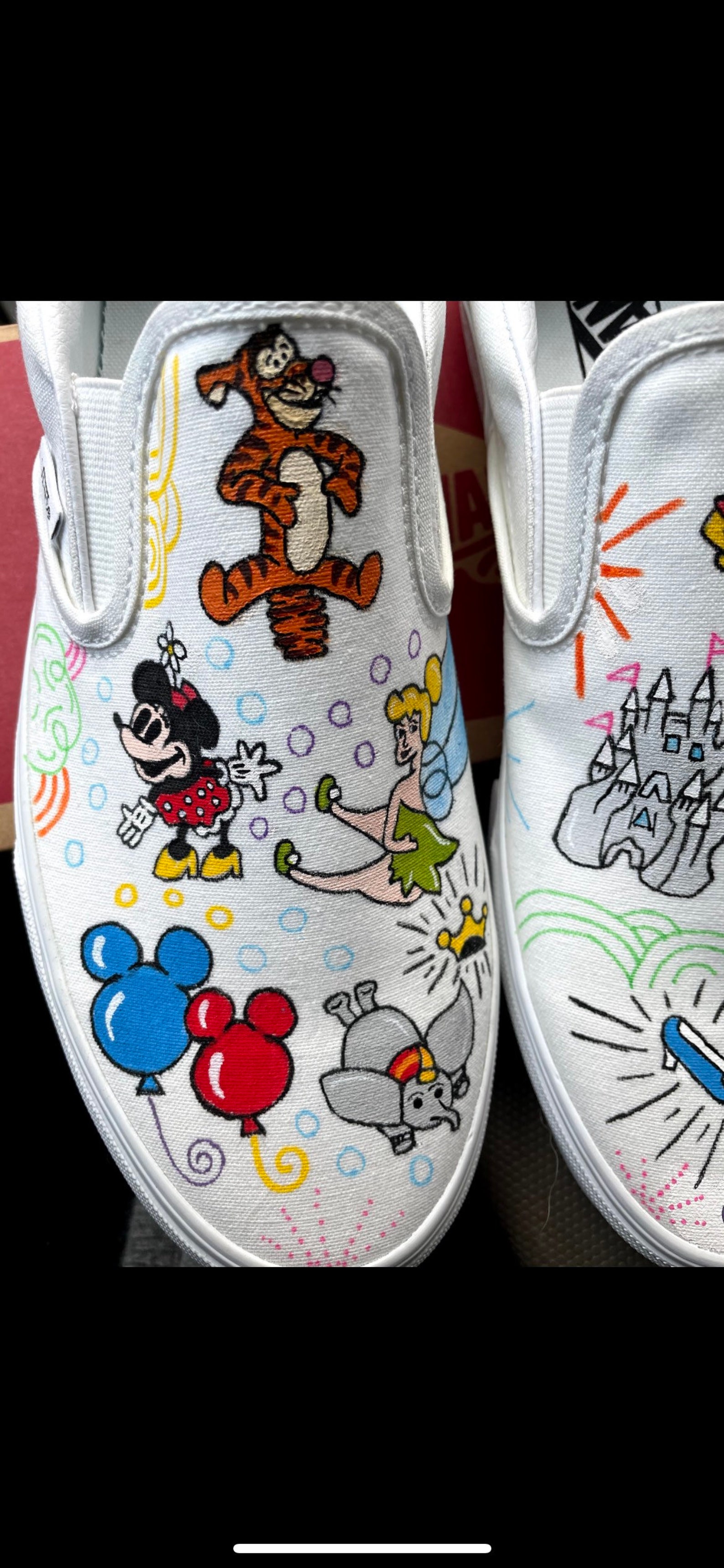 Disney Toms Shoes - Etsy