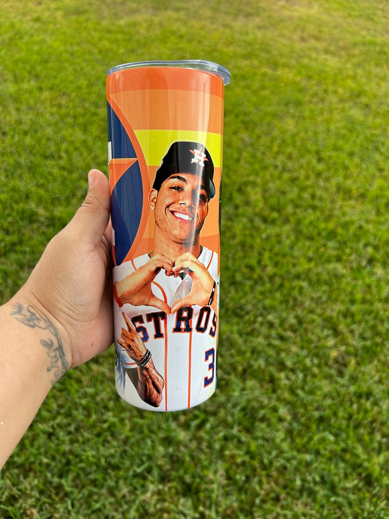 Houston Astros Tumbler Astros Jeremy Pena Custom Tumbler - Etsy