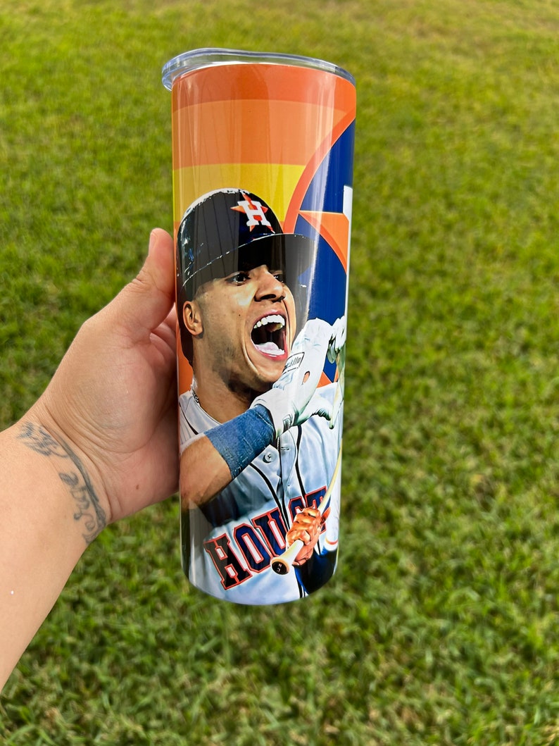 Houston Astros Tumbler Astros Jeremy Pena Custom Tumbler - Etsy