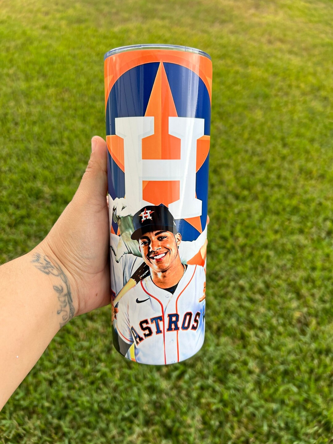 Houston Astros Tumbler - Astros Jeremy Pena - Custom Tumbler - Baseball ...