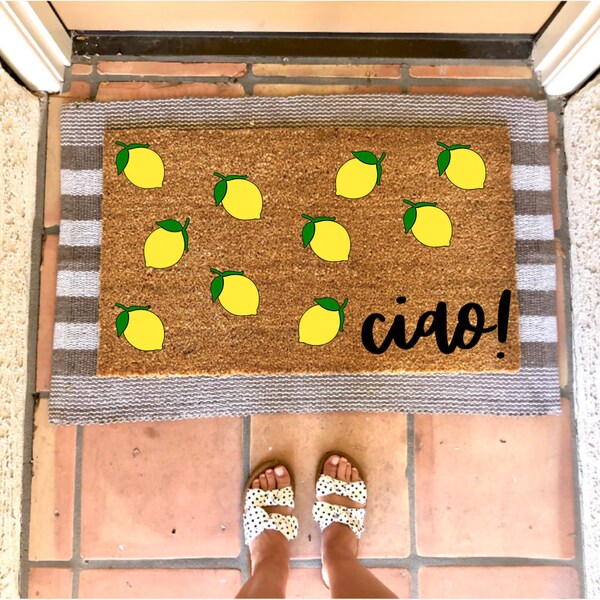 Ciao Doormat - Etsy