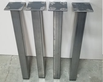 Metal Tube Table Legs set of 4 1228height - Etsy