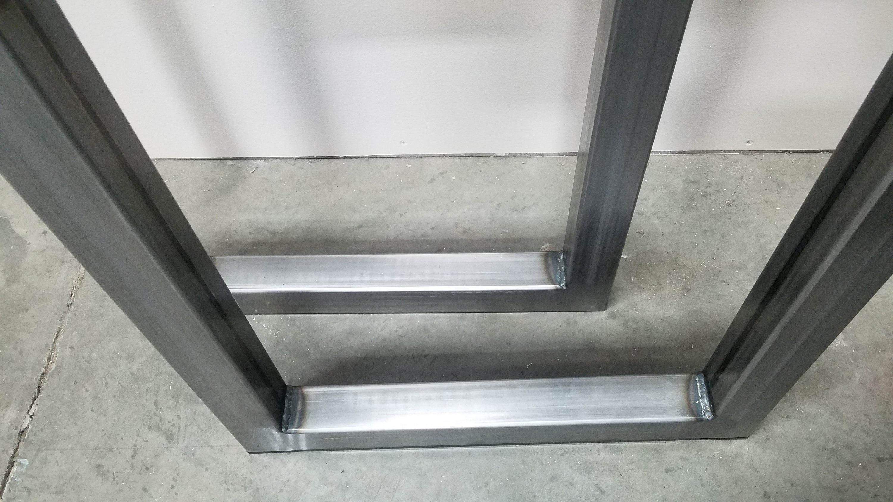 1.5x1.5 Modern Industrial U-shape Steel Metal - Etsy