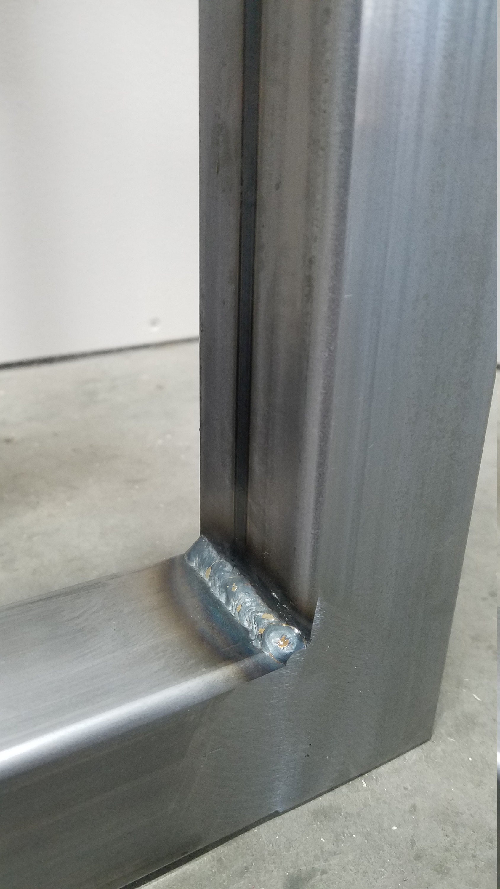 1.5x1.5 Modern Industrial U-shape Steel Metal - Etsy