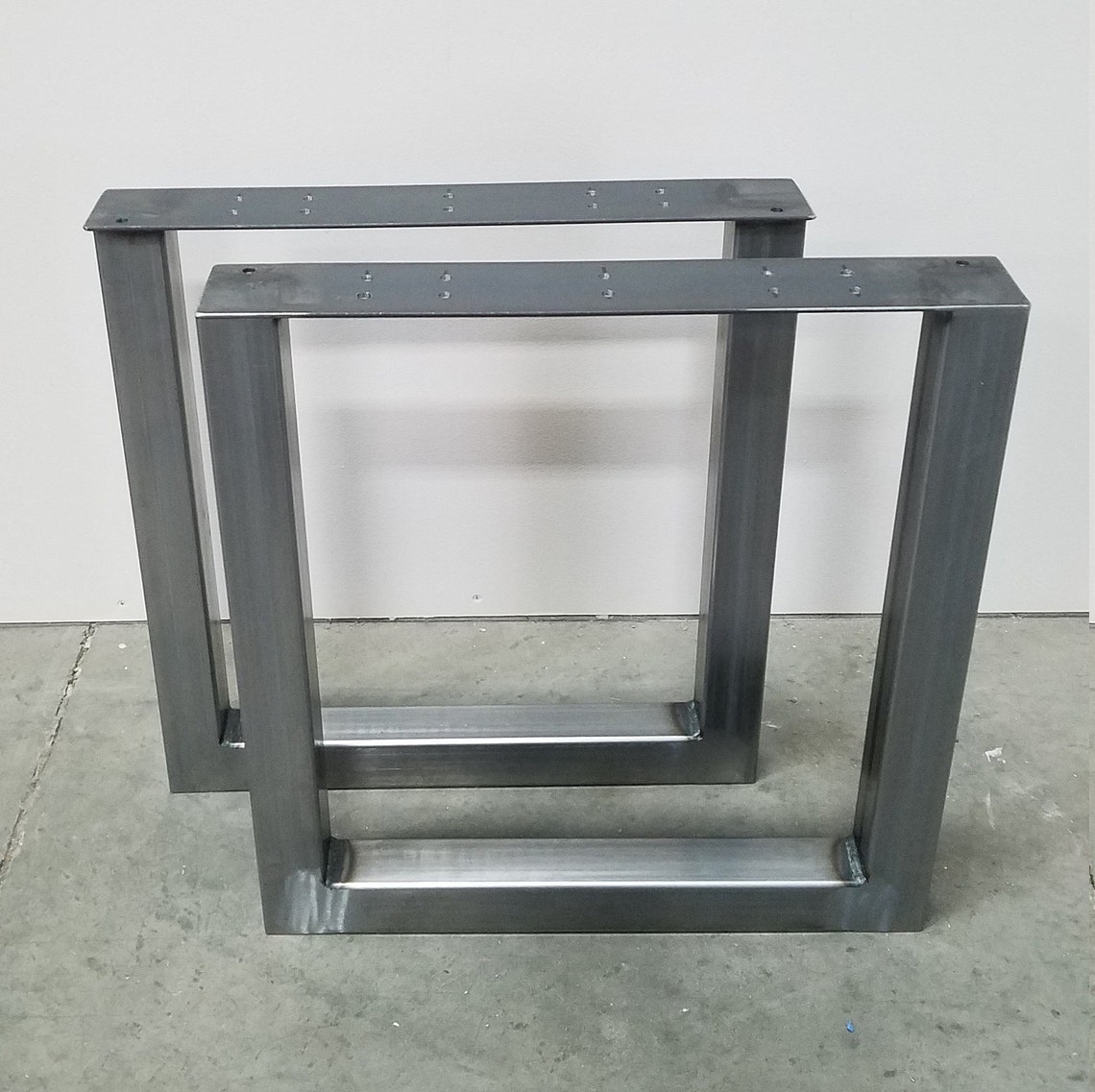 1.5x1.5 Modern Industrial U-shape Steel Metal - Etsy