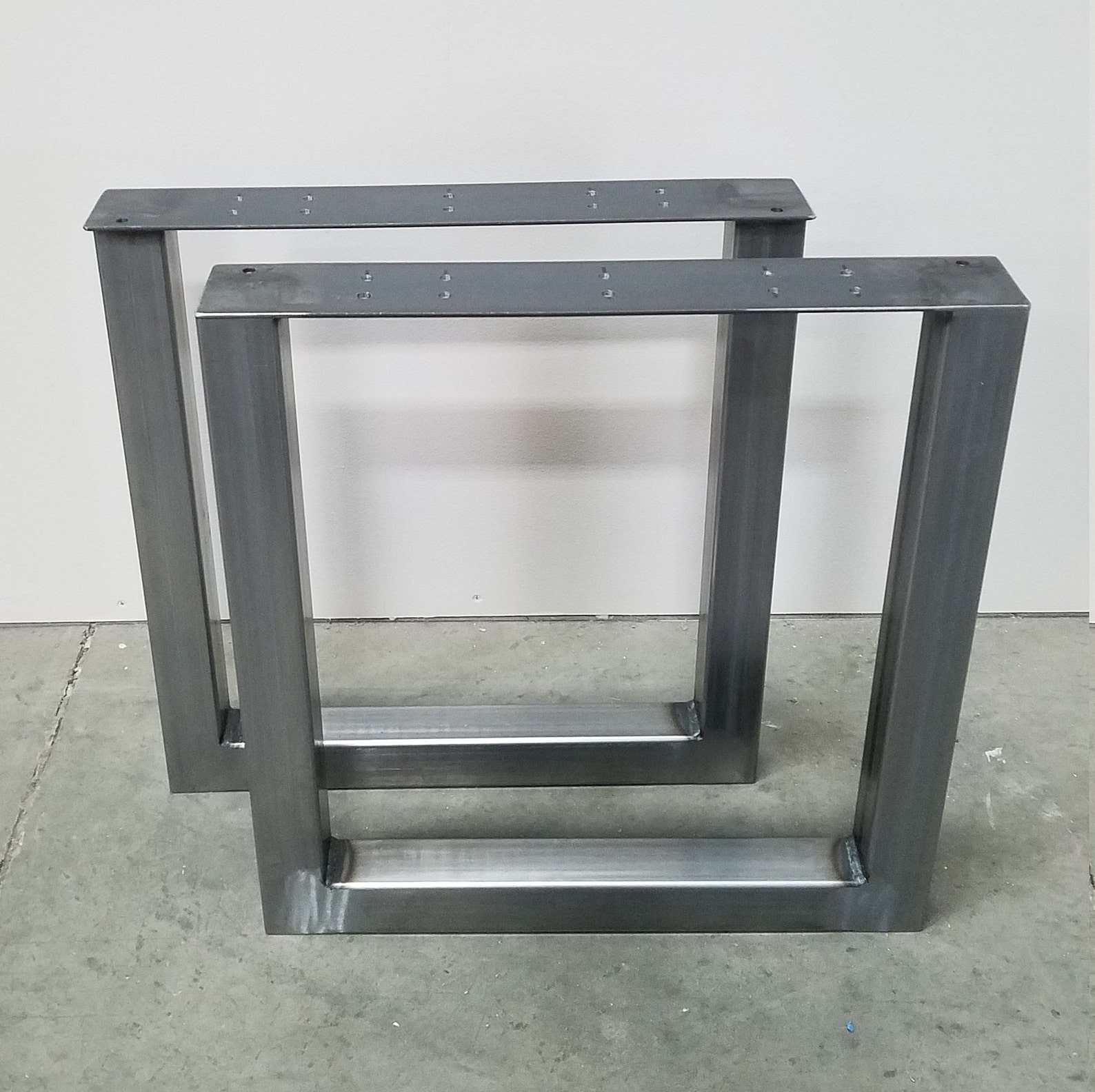 1.5x1.5 Modern Industrial U-shape Steel Metal - Etsy