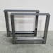 2"x2" Modern Industrial H-shape Square Steel Metal Table Legs - Etsy