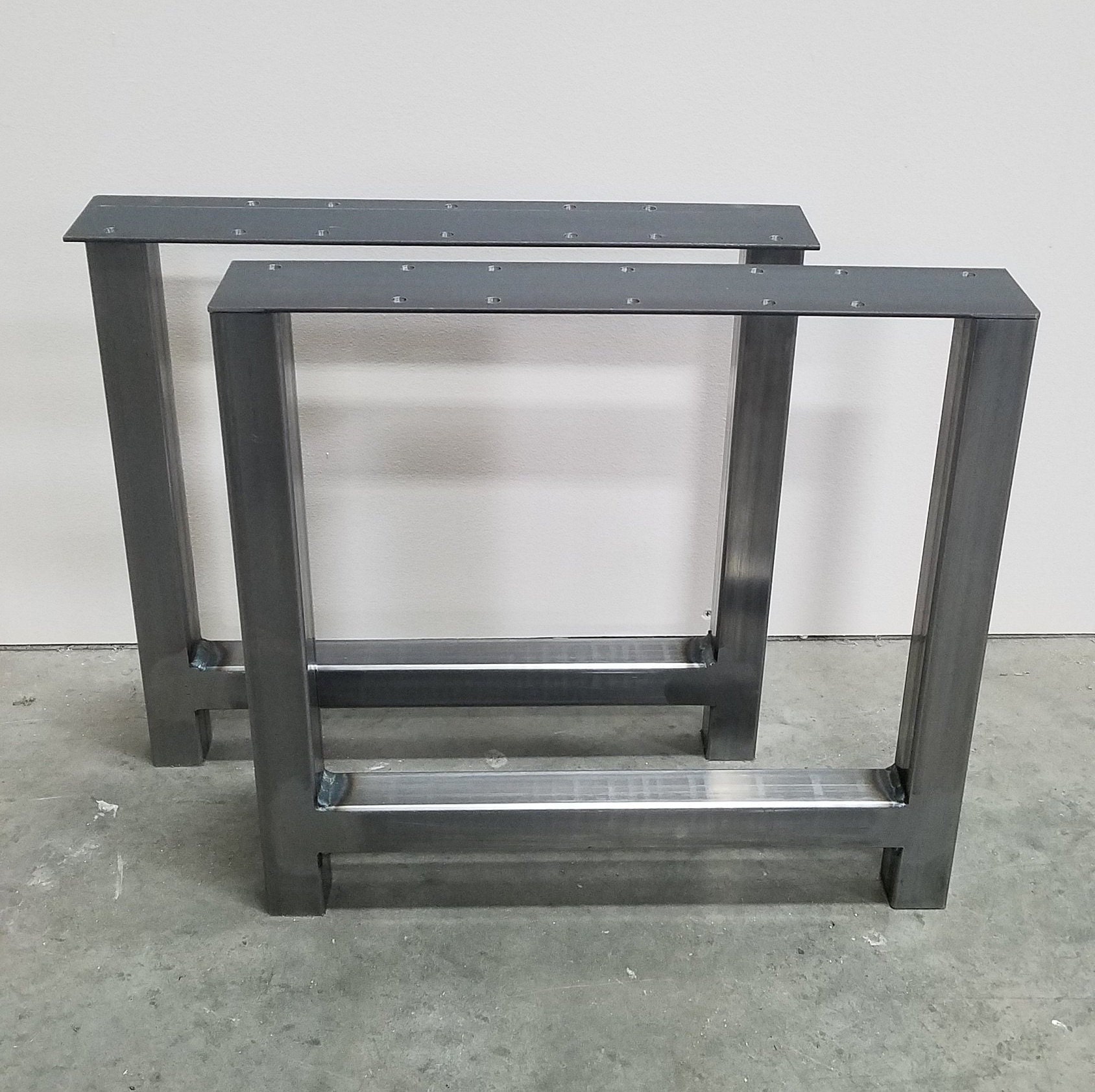2x2 Modern Industrial H-shape Square Steel Metal - Etsy