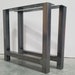 1.5"x1.5" Modern Industrial H-shape Square Steel Metal Table Legs - Etsy