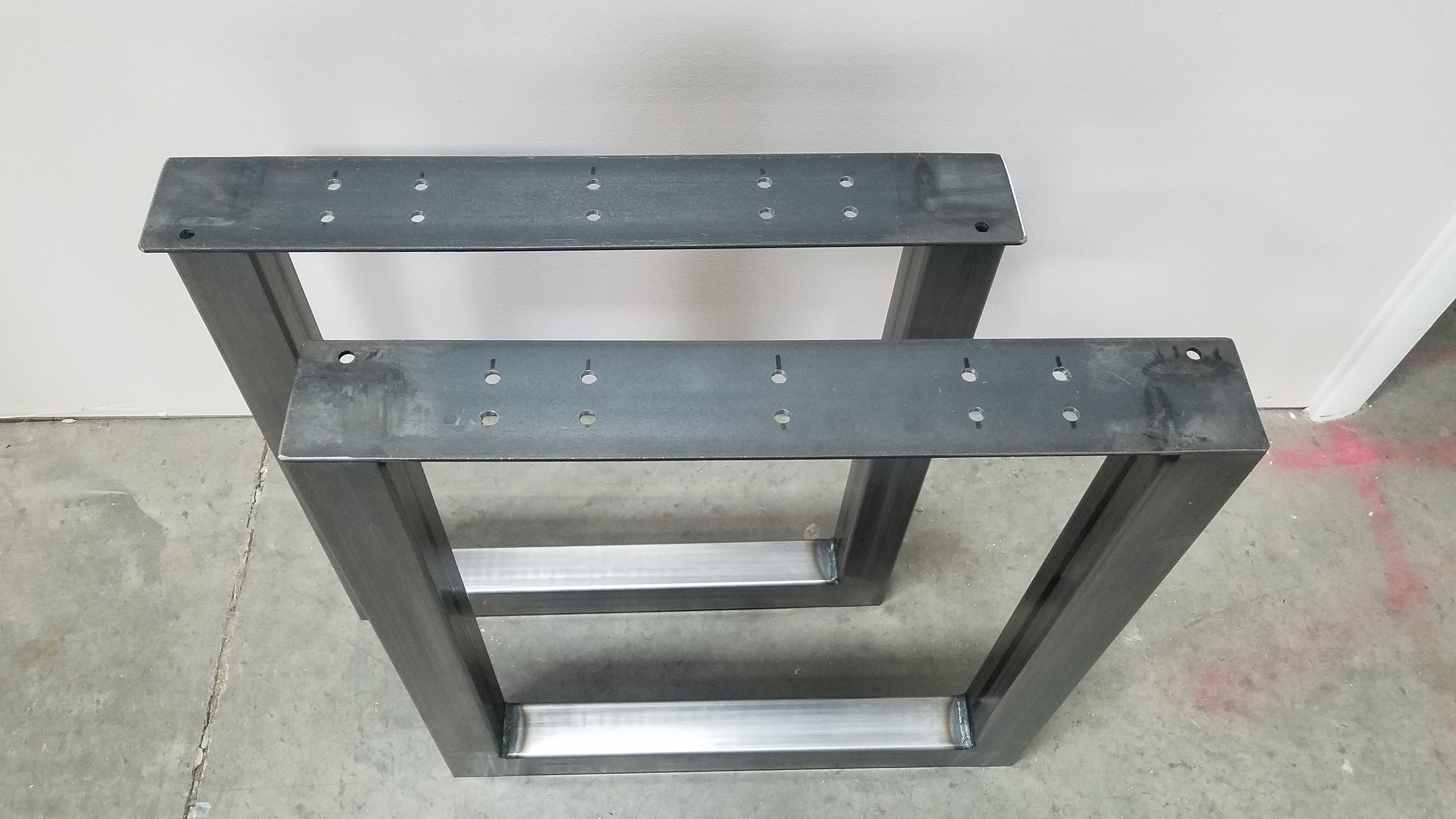 1.5x1.5 Modern Industrial U-shape Steel Metal - Etsy