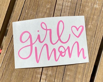 Girl Mama Rainbow Sticker - Etsy