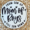 Boy Mama Sticker | Blue Rainbow | Sticker | Vinyl Decal | Water Bottle ...