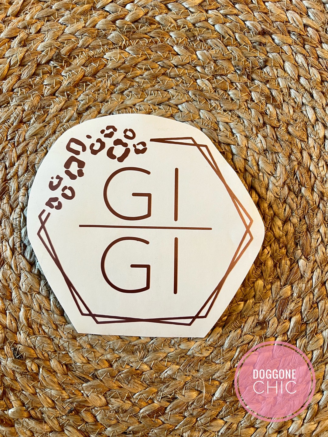 Cheetah GIGI Decal, Leopard GIGI Decal, Gigi Decal for Car, Gigi Vinyl ...