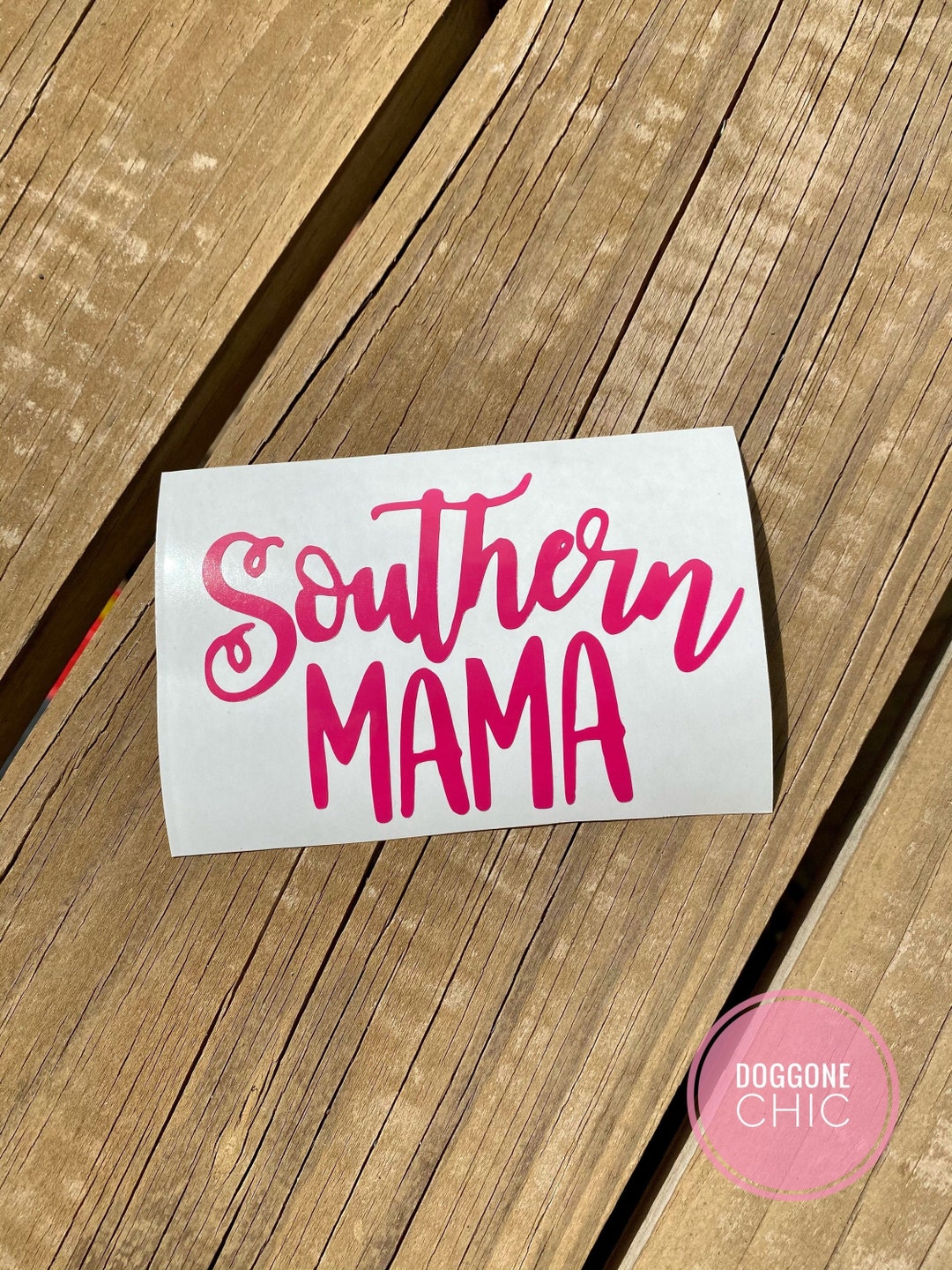 Southern Mama Vinyl Southern Mom, Car Sticker, Tumbler Sticker, Mom of ...