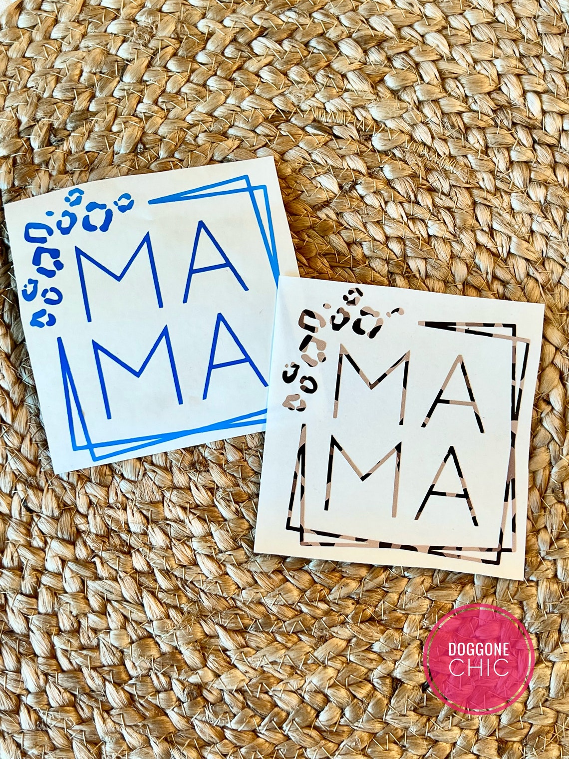 Cheetah Mama Decal Leopard Mama Decal Mom Decal for Car Mom - Etsy