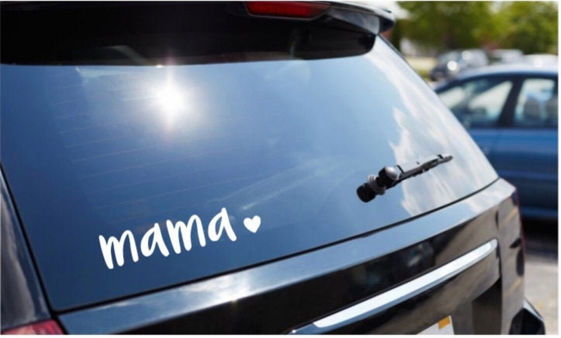 Mama car decal mom decal mom decal for car mom vinyl | Etsy