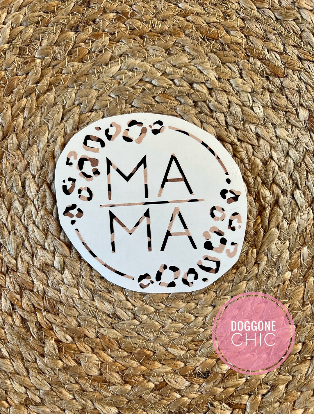 Cheetah Mama Decal, Leopard Mama Decal, Mom Decal for Car, Mom Vinyl ...