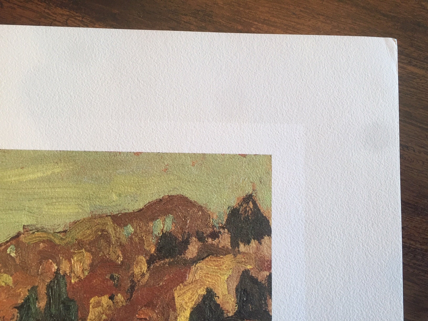 Vintage Landscape Lithograph Art Print Frank Carmichael Canada Group of ...