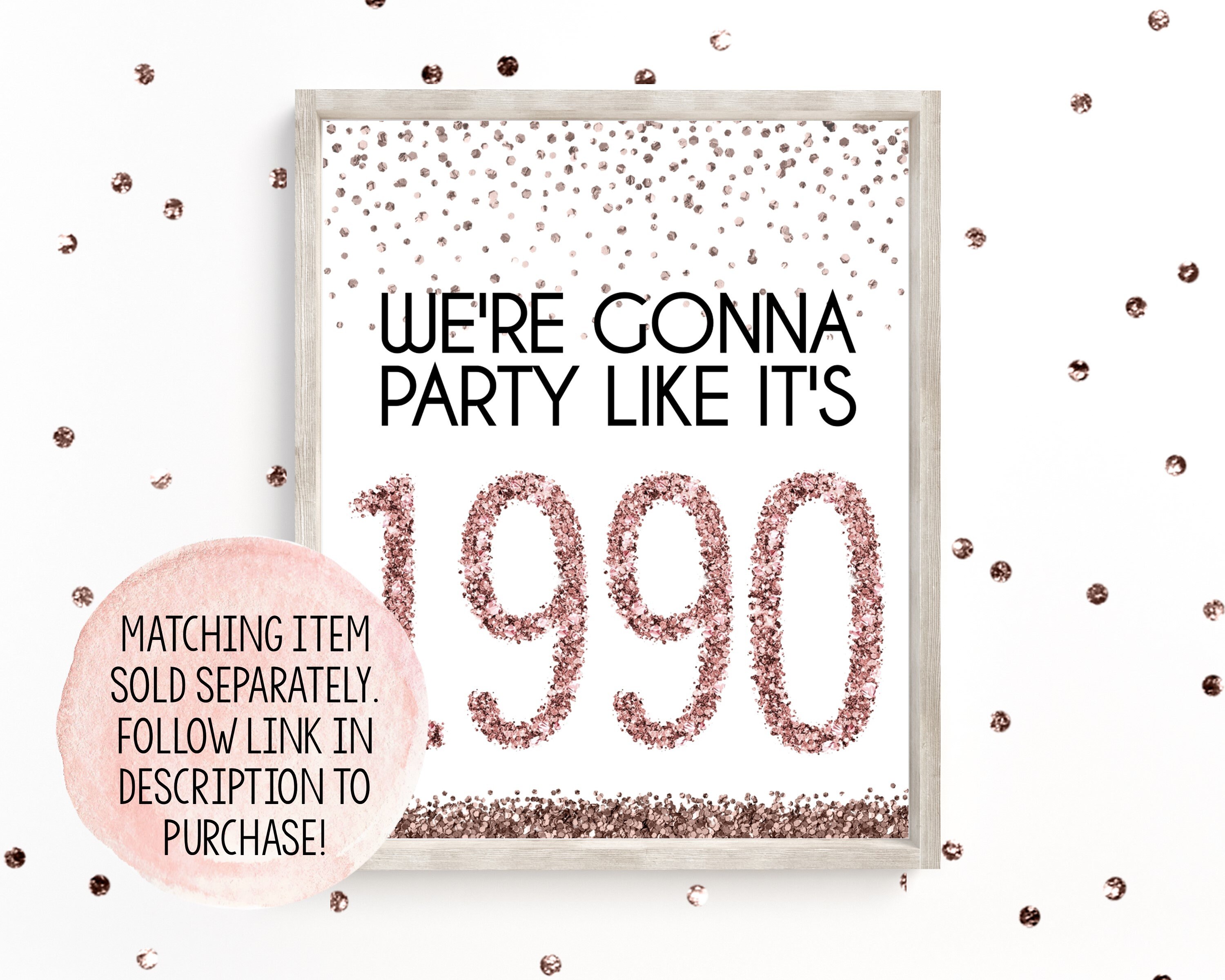 Printable Thirty AF Sign 30th Birthday Sign 30 Birthday - Etsy