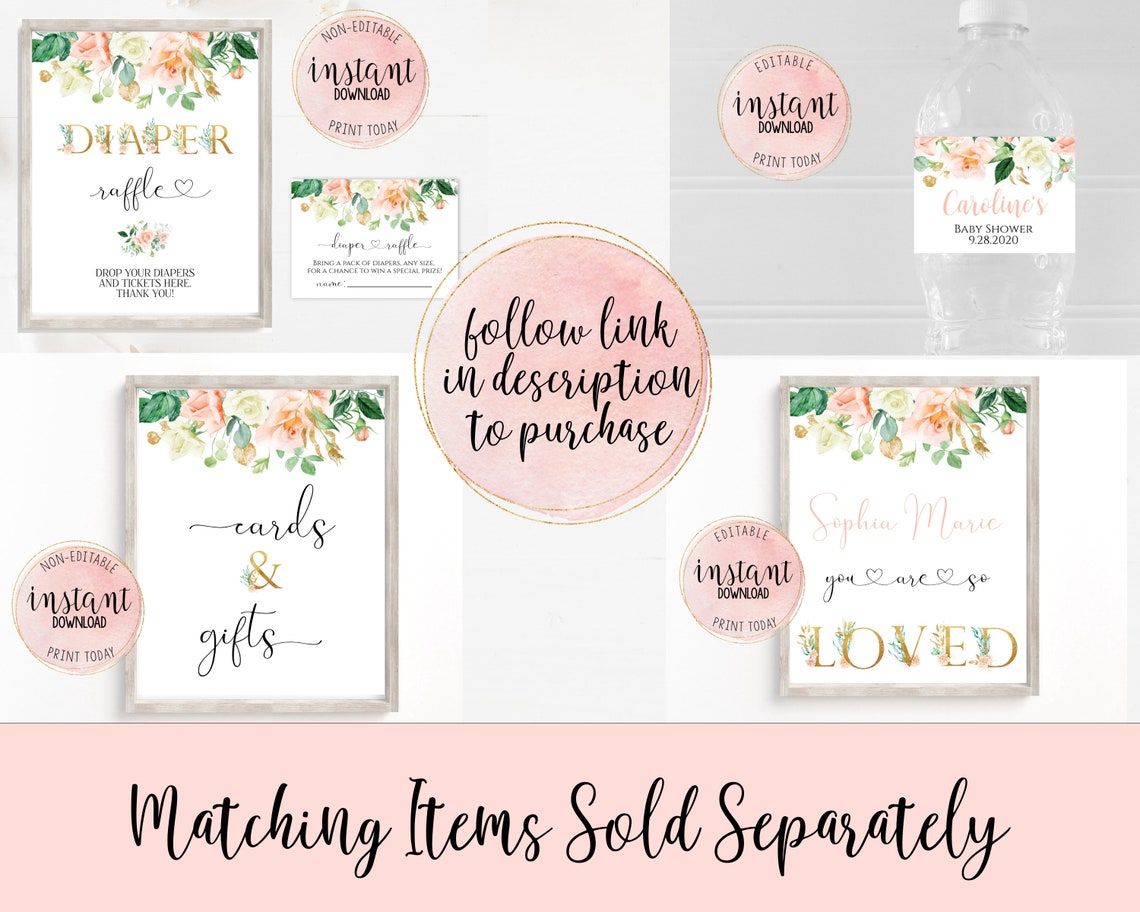 Address Your Envelope Sign, Baby Shower Addressee Sign, Gift Table Sign ...