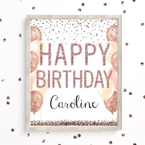 Rose Gold Signs - Etsy