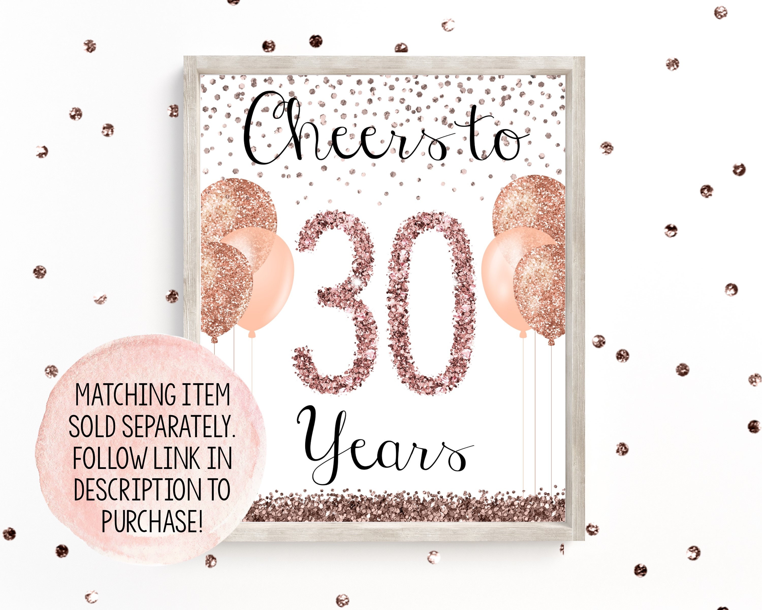 Printable Thirty AF Sign 30th Birthday Sign 30 Birthday - Etsy