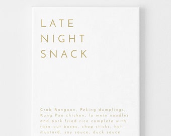 Late Night Bite Sign - Etsy