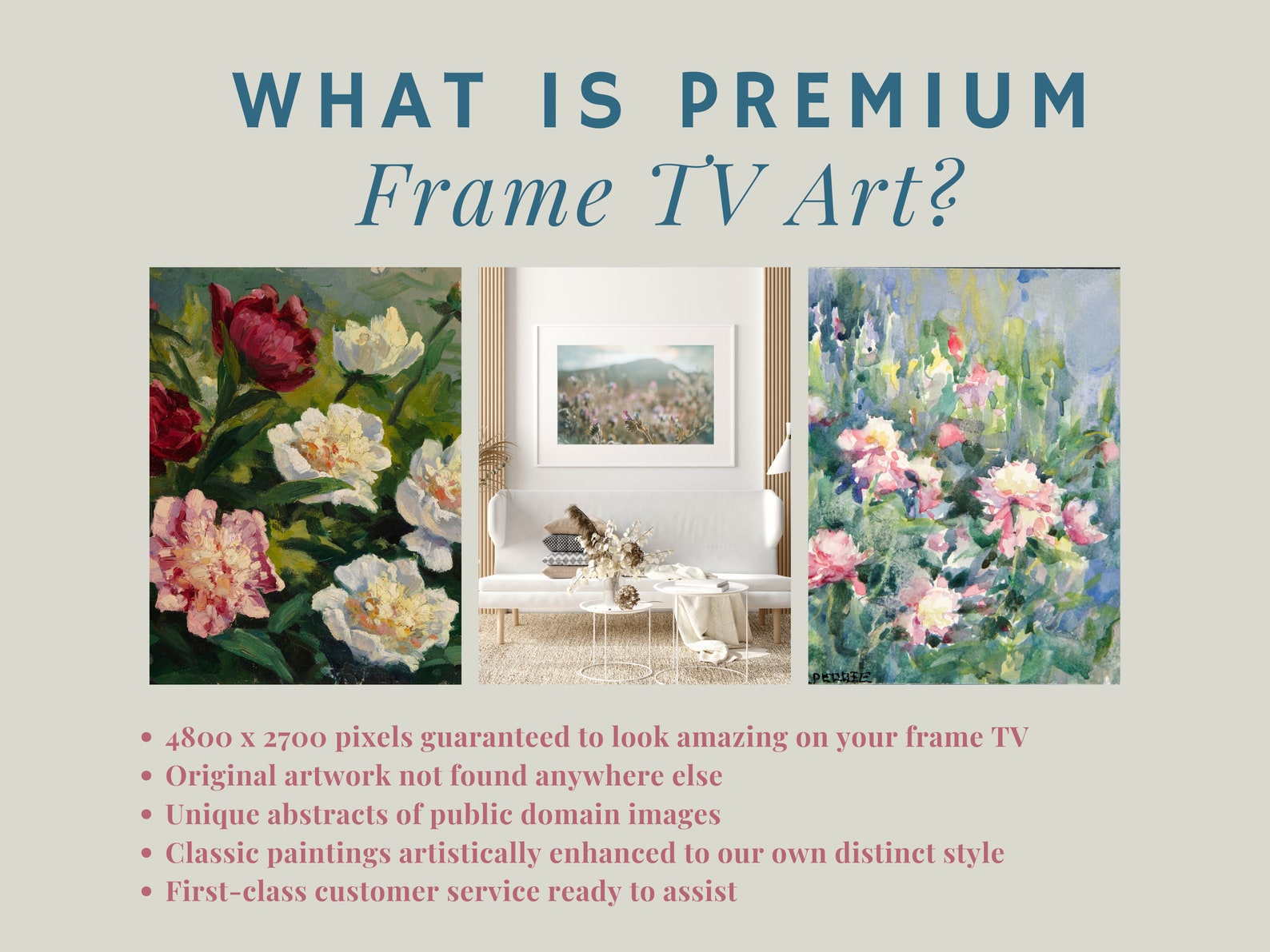 LG TV Art for Spring | Impressionist Art Oil Painting | Abstract ...