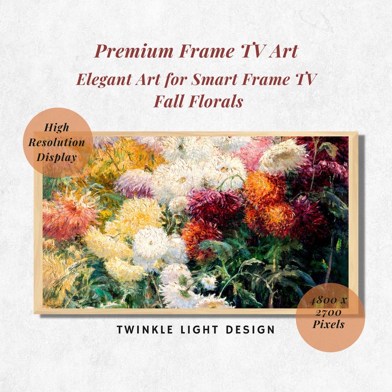 Frame Tv Art Fall - Etsy
