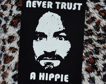 Charles Manson Patch - Etsy UK