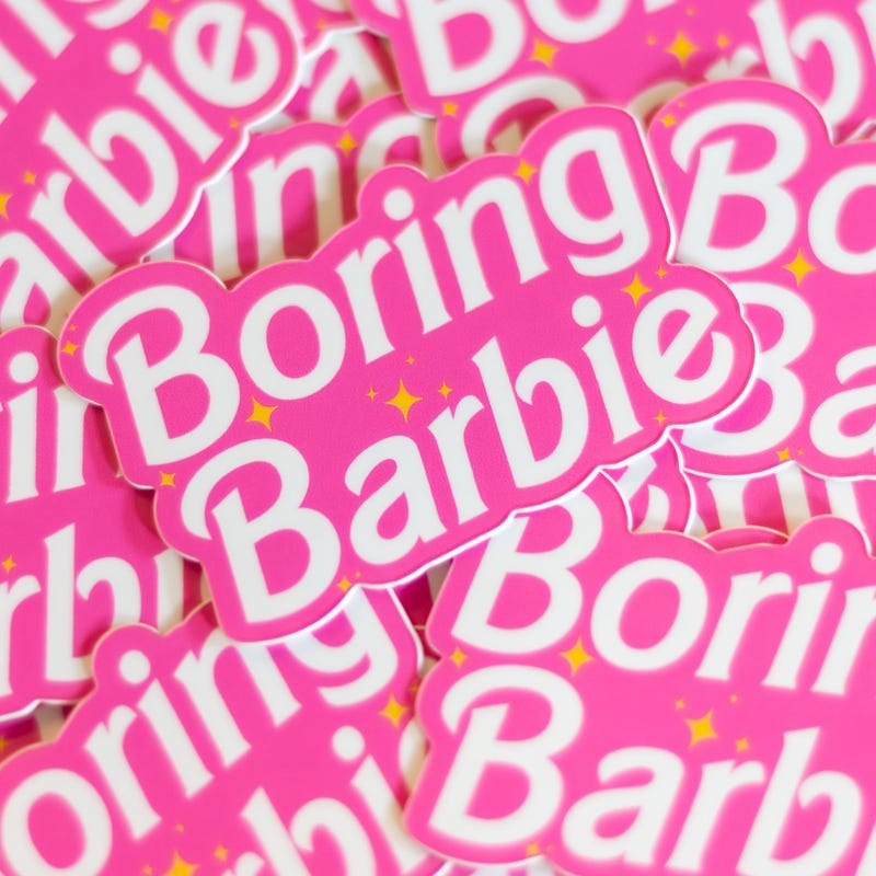 Barbie Stickers - Etsy