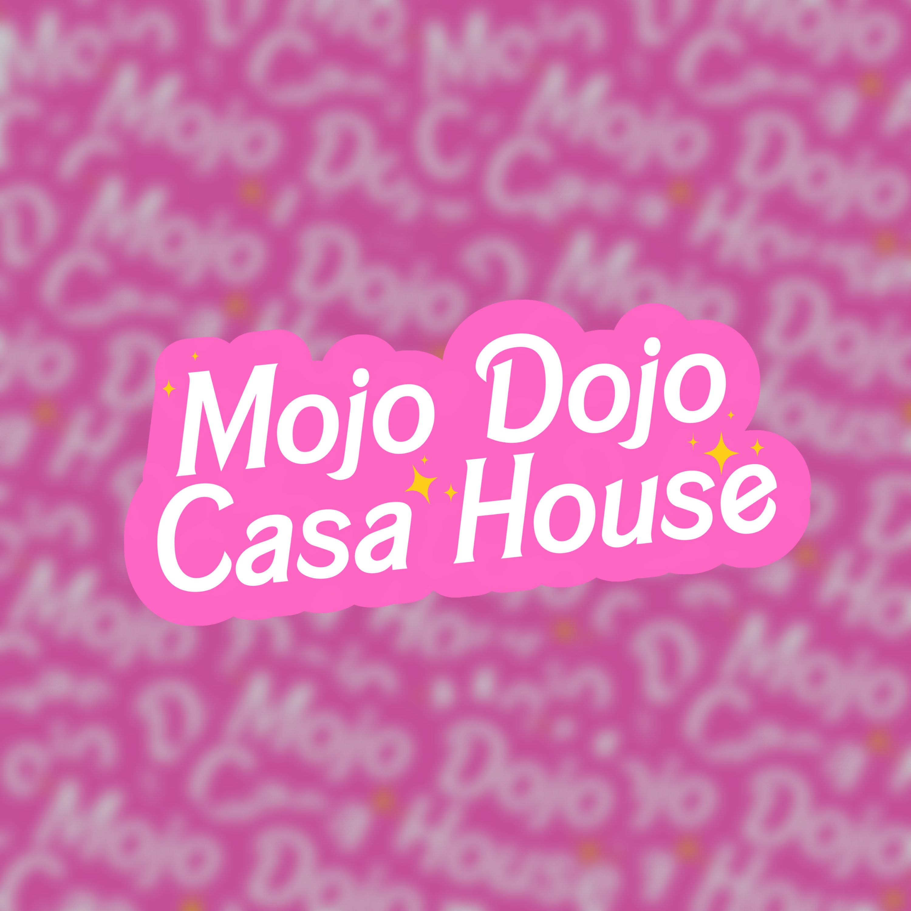 Mojo Dojo Casa House Vinyl Sticker | Water Bottle, Laptop Decal - Etsy