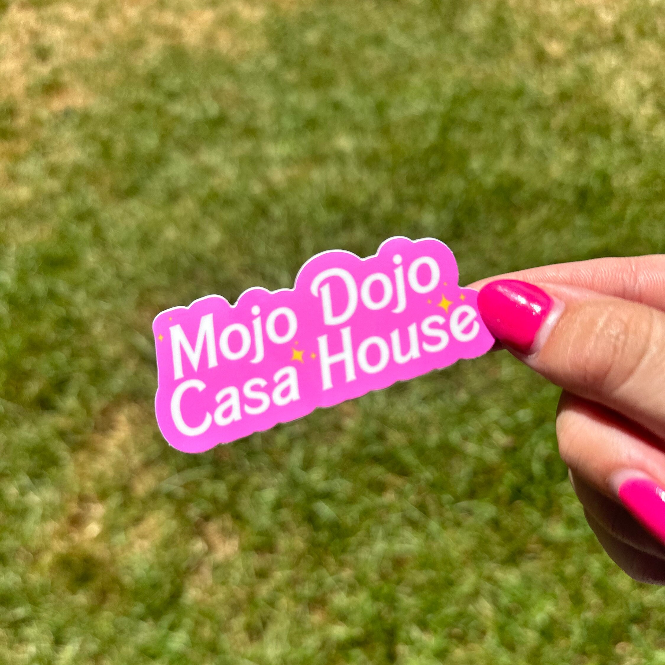 Ken's Mojo Dojo Casa House Vinyl Sticker | Water Bottle Sticker ...
